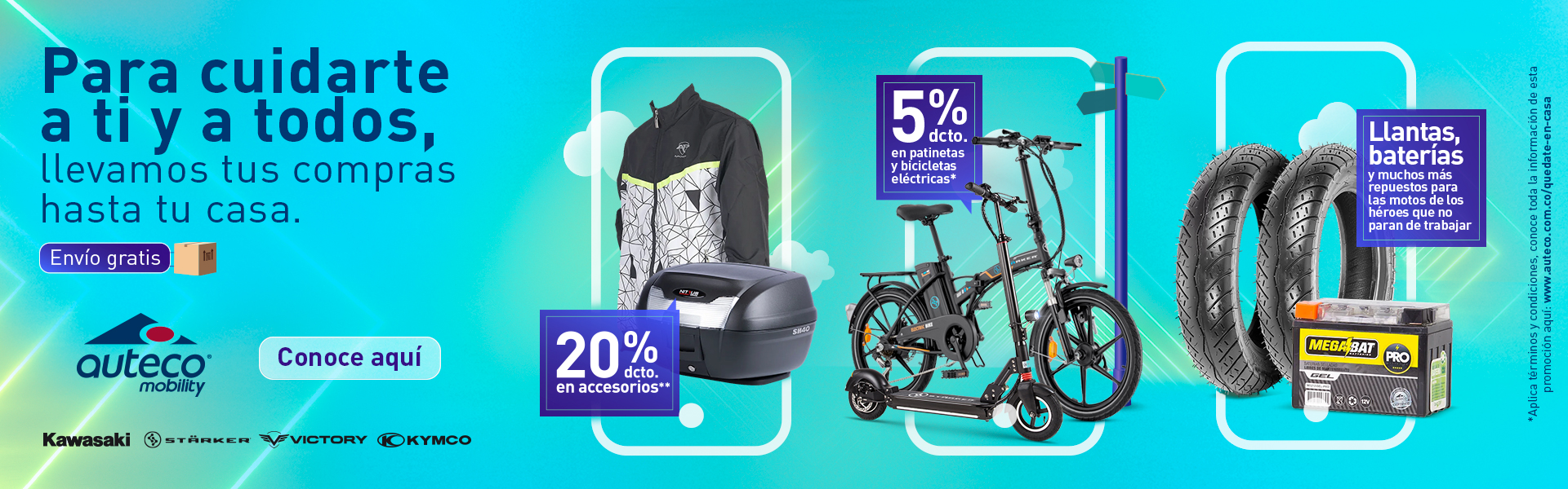 Compra online motos, repuestos y accesorios en Colombia - Auteco